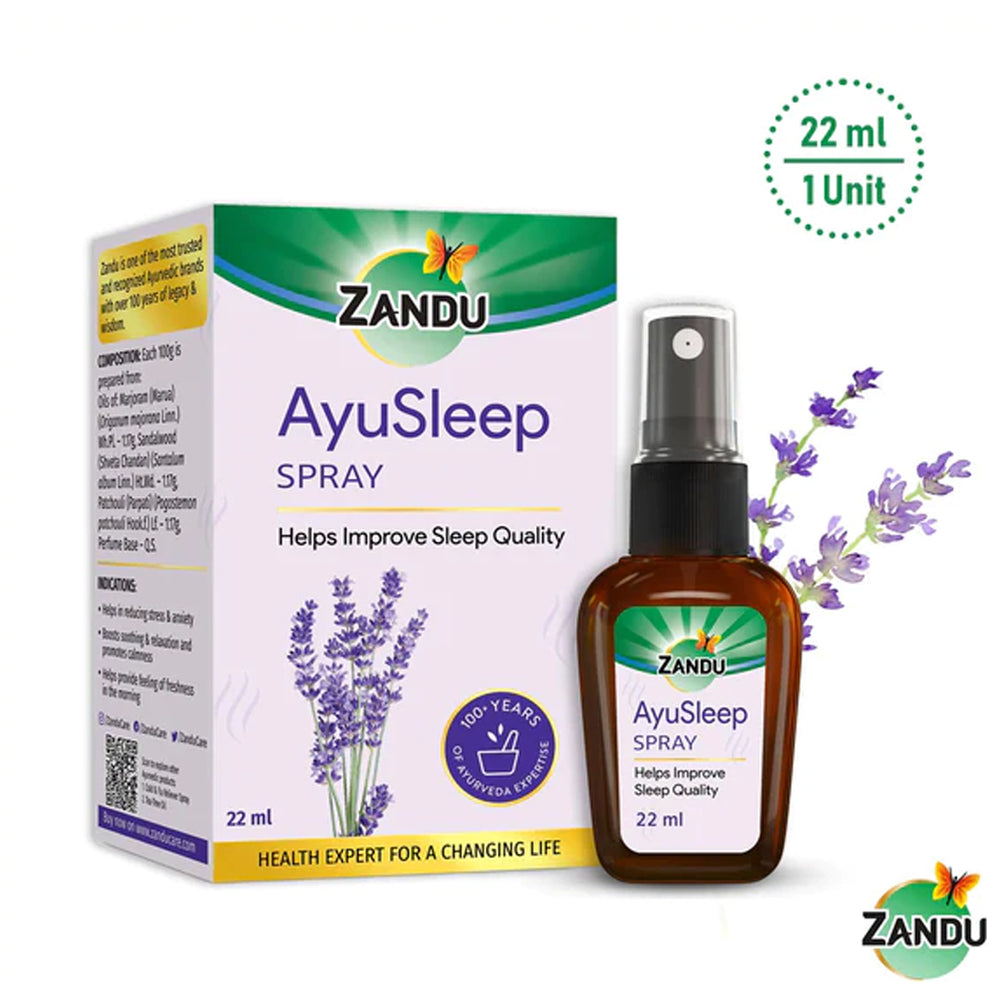 Zandu AyuSleep | Best Pillow Mist Fast Sleeping Spray