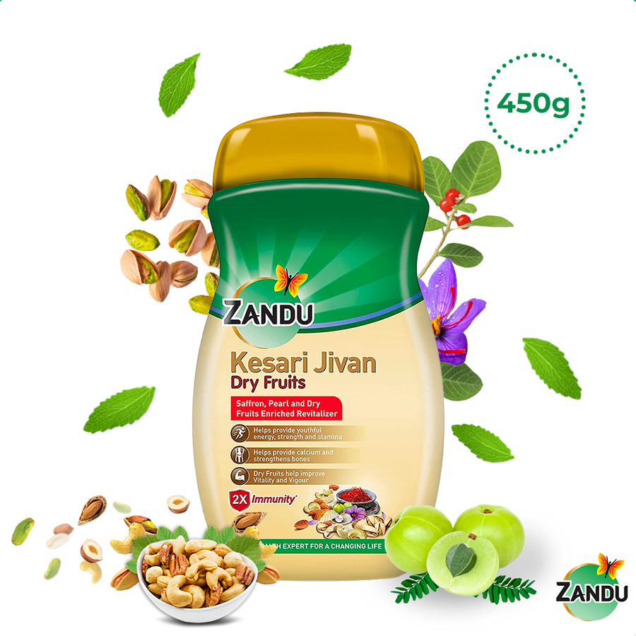 Buy Zandu Kesari Jivan Dry Fruits Chyawanprash at Best Price