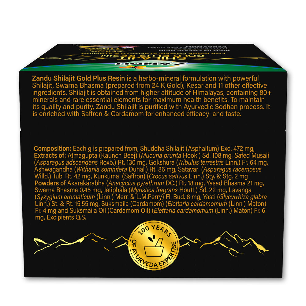 Shilajit Gold Plus Resin | Buy Shilajit Gold Plus Resin for Strength ...