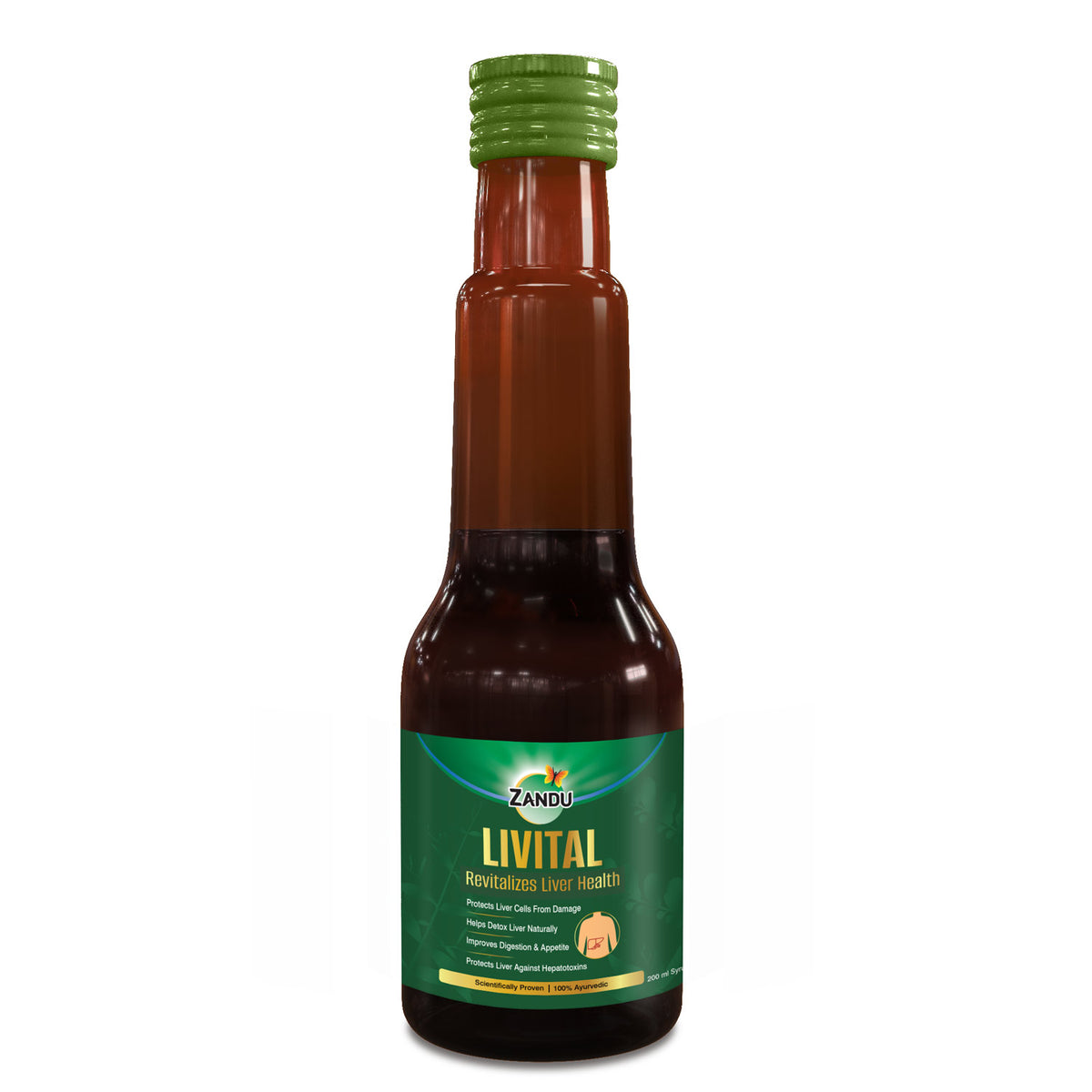 Zandu Livital Syrup (200 ml) | Ayurvedic Liver Detox Syrup | Boosts ...