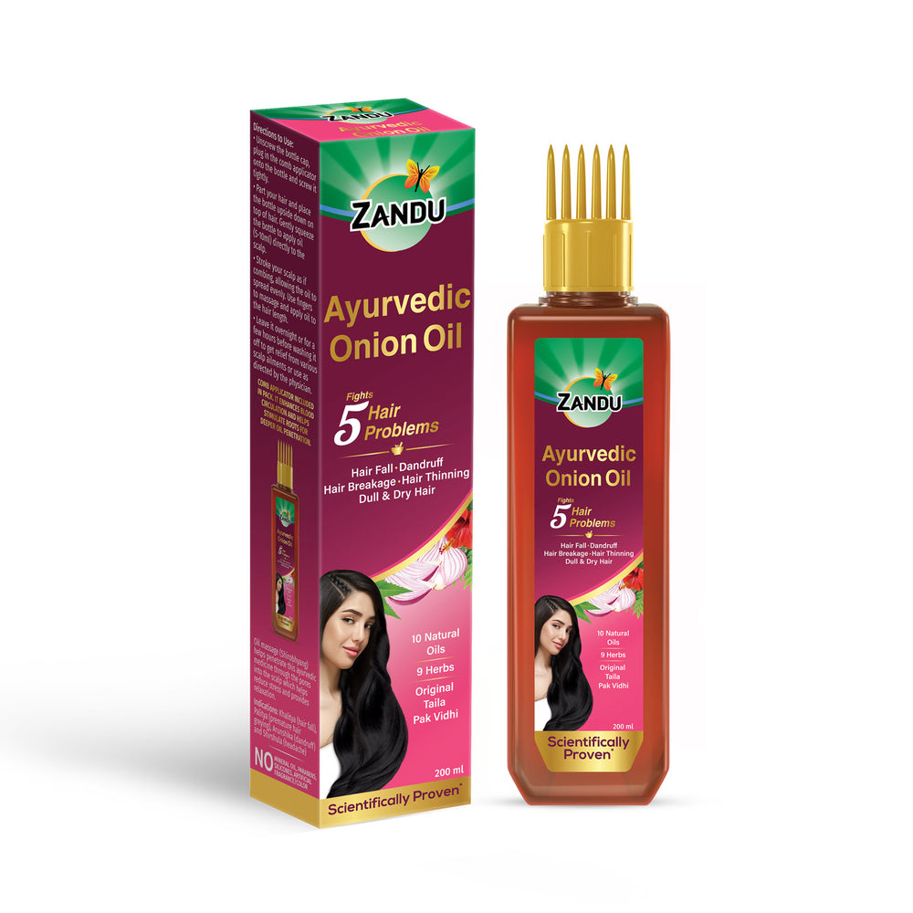 Ayurvedic Hair Oils for Natural Hair Growth and Hair Fall | Zandu