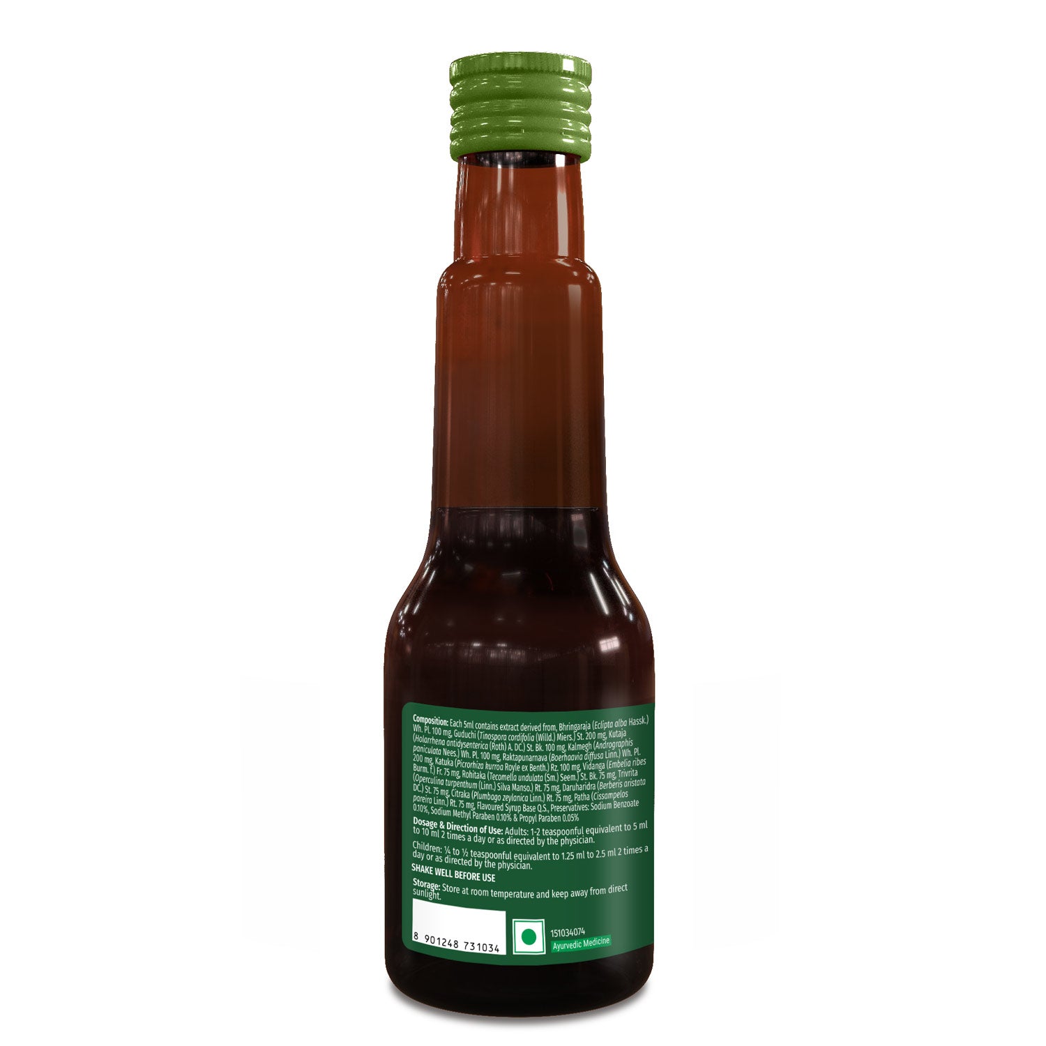 Zandu Livital Ayurvedic Liver Syrup for Detox in 28 Days