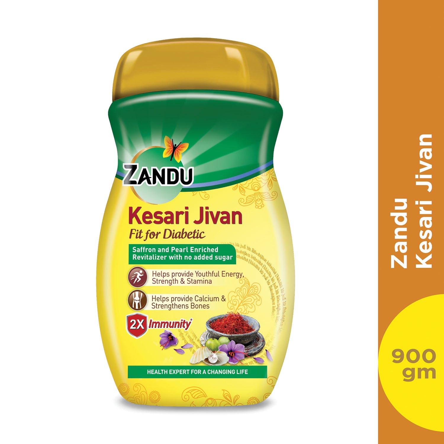 Buy Zandu Kesari Jivan Sugar Free Chyawanprash (FFD) Online