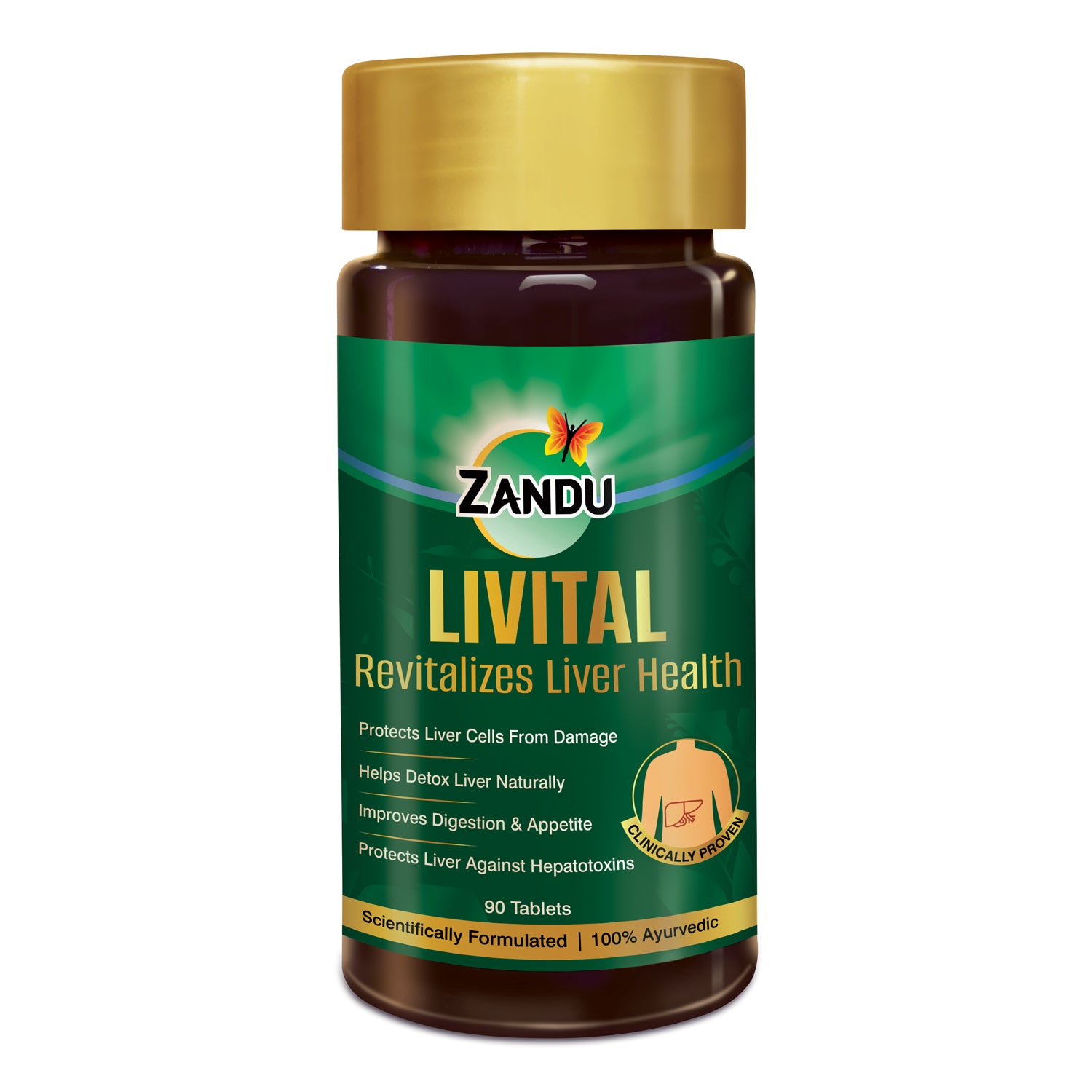 Livital Ayurvedic Liver Tablet for Fatty Liver & Detoxification in 2 Months