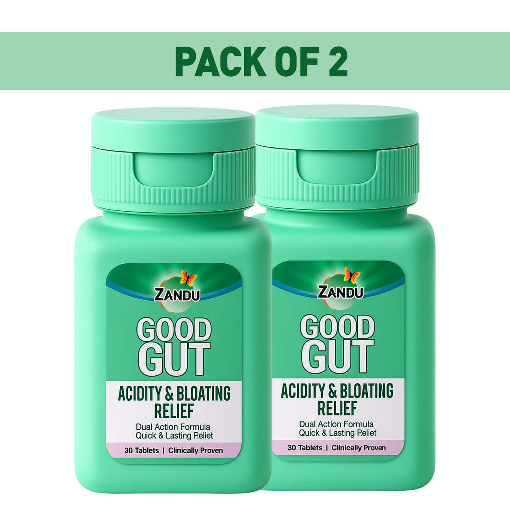 Good Gut Acidity & Bloating Relief Tablets - Ayurvedic Tablets for ...
