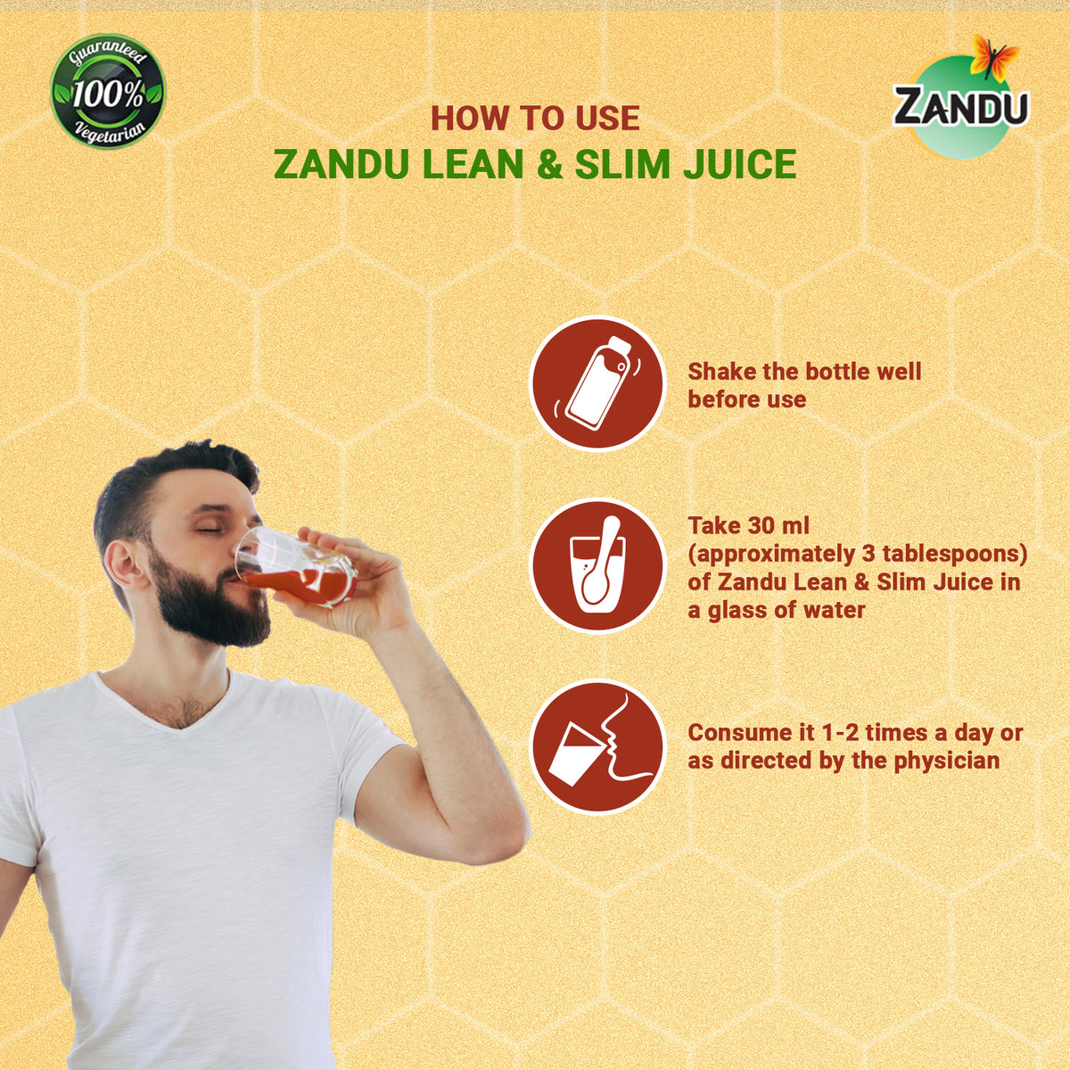 Buy Zandu Lean & Slim Weight Loss Juice Online