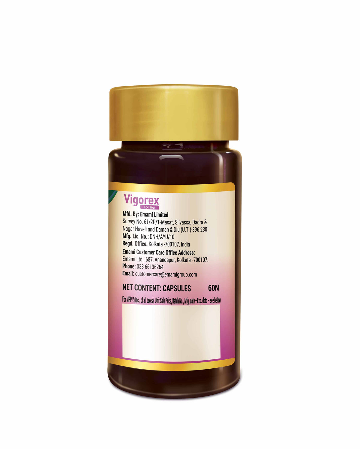 Vigorex For Her Capsules for Vigour, Vitality & Performance